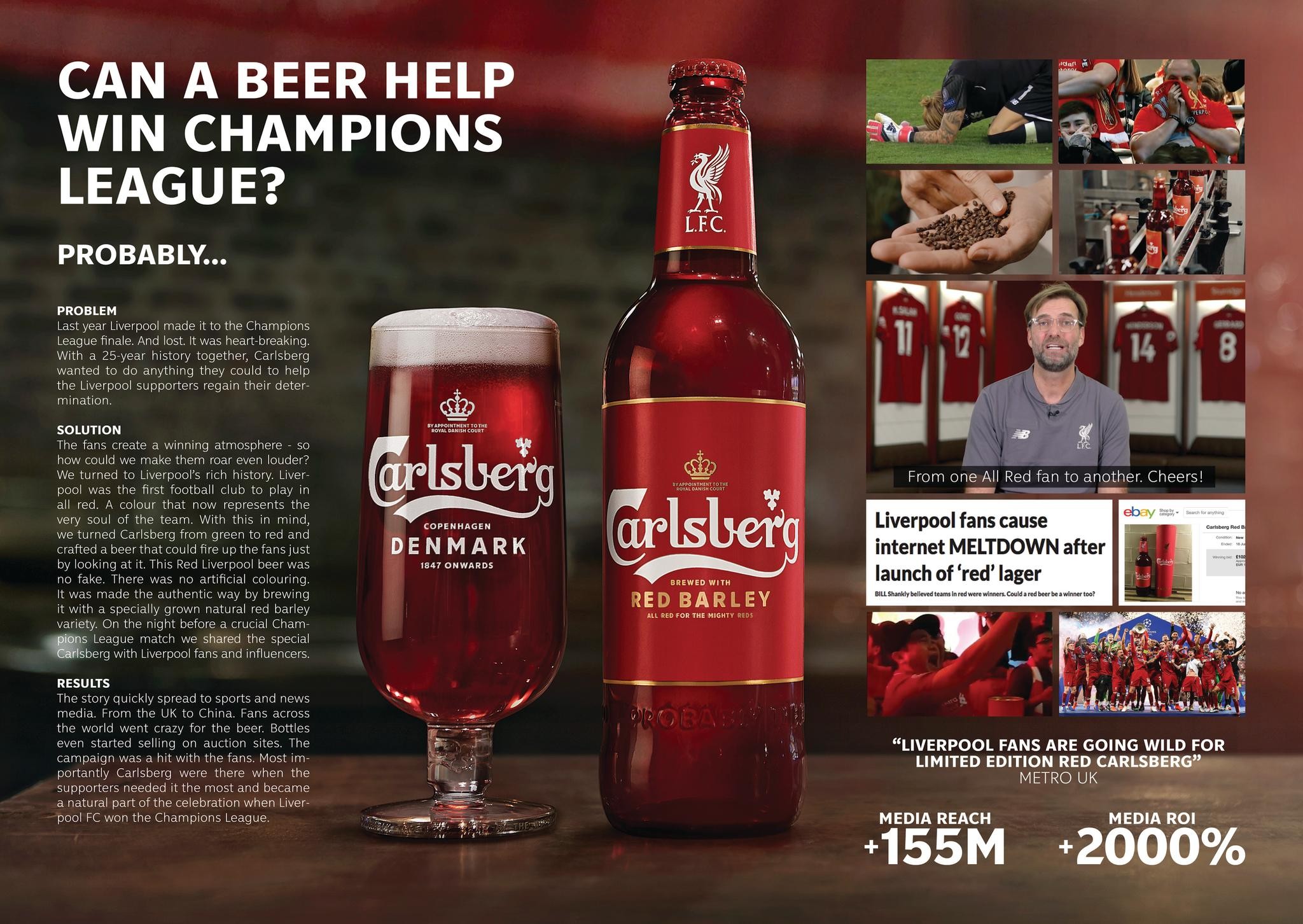 Carlsberg Goes All Red | Campaign | THE WORK