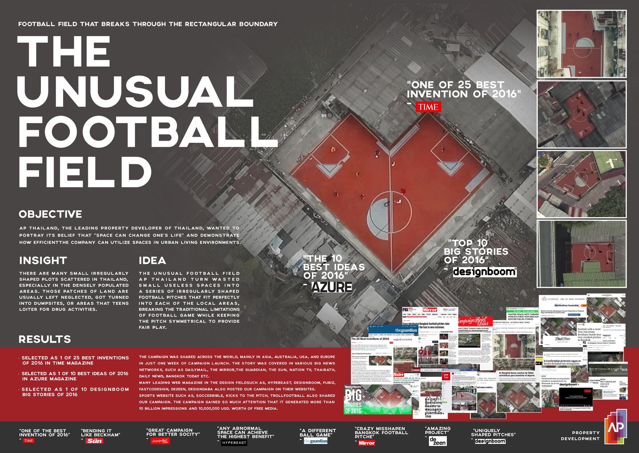 The Unusual Football Field Project | Campaign