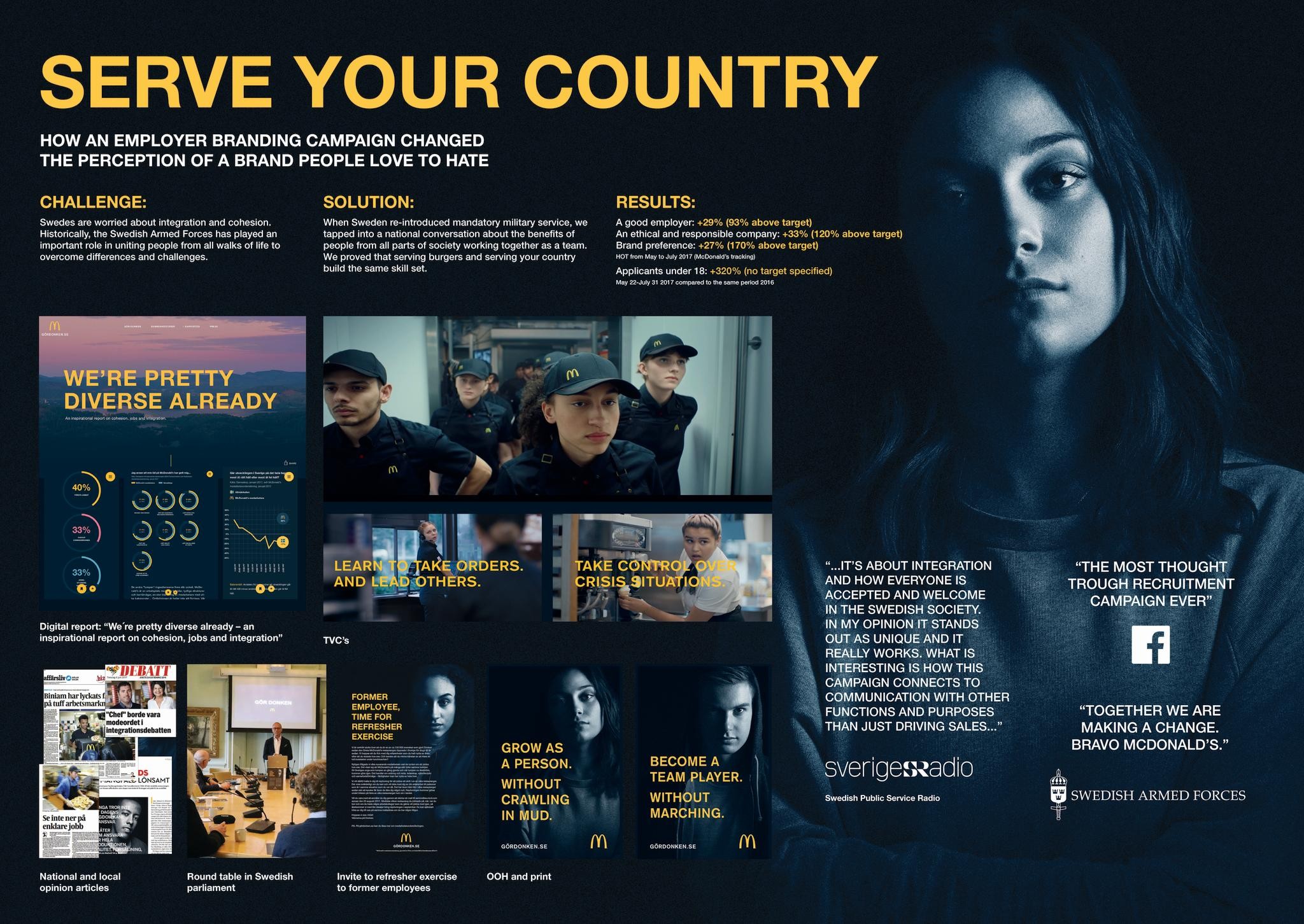 Serve Your Country | Campaign | THE WORK