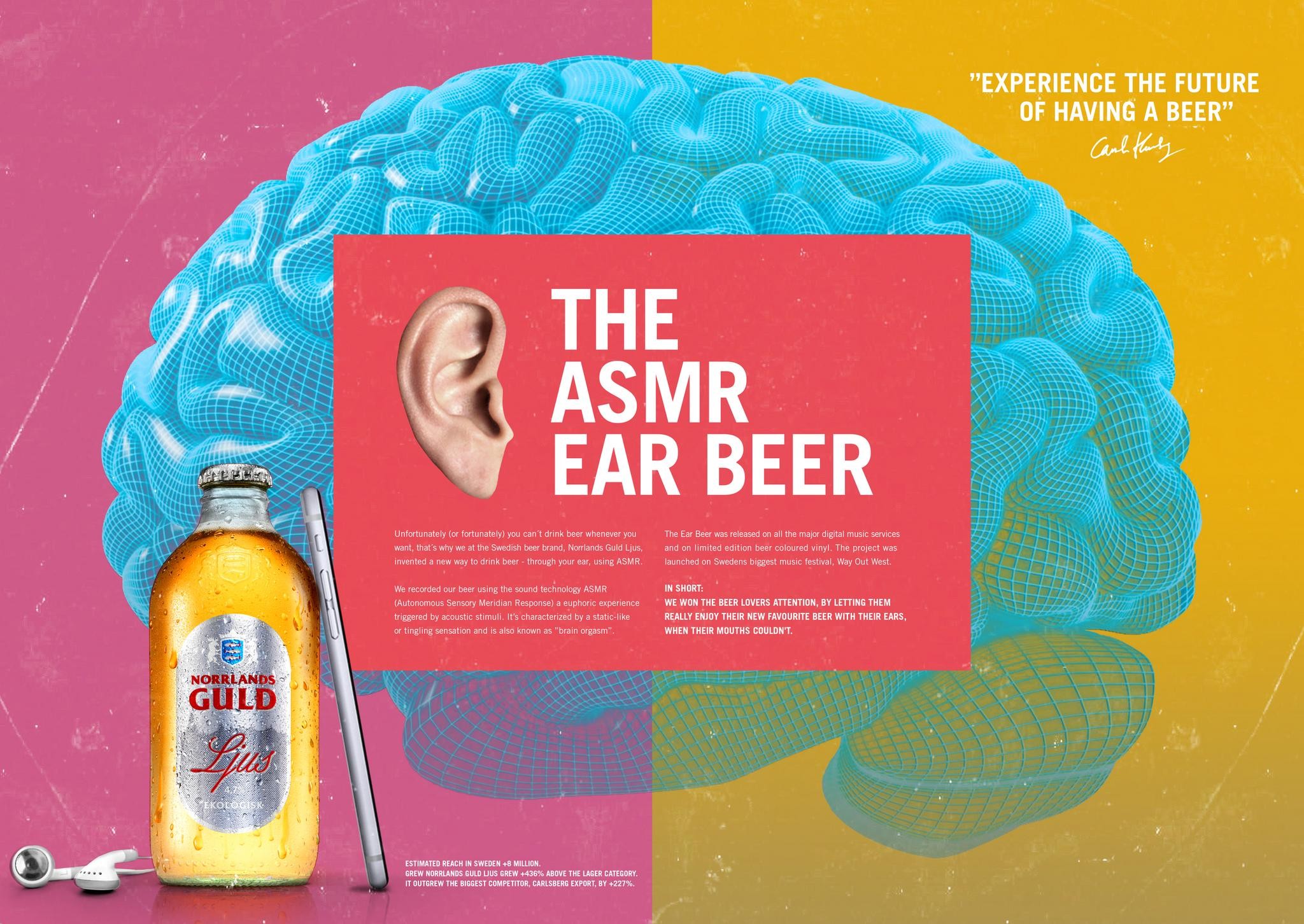 The ASMR Ear Beer | Campaign | THE WORK