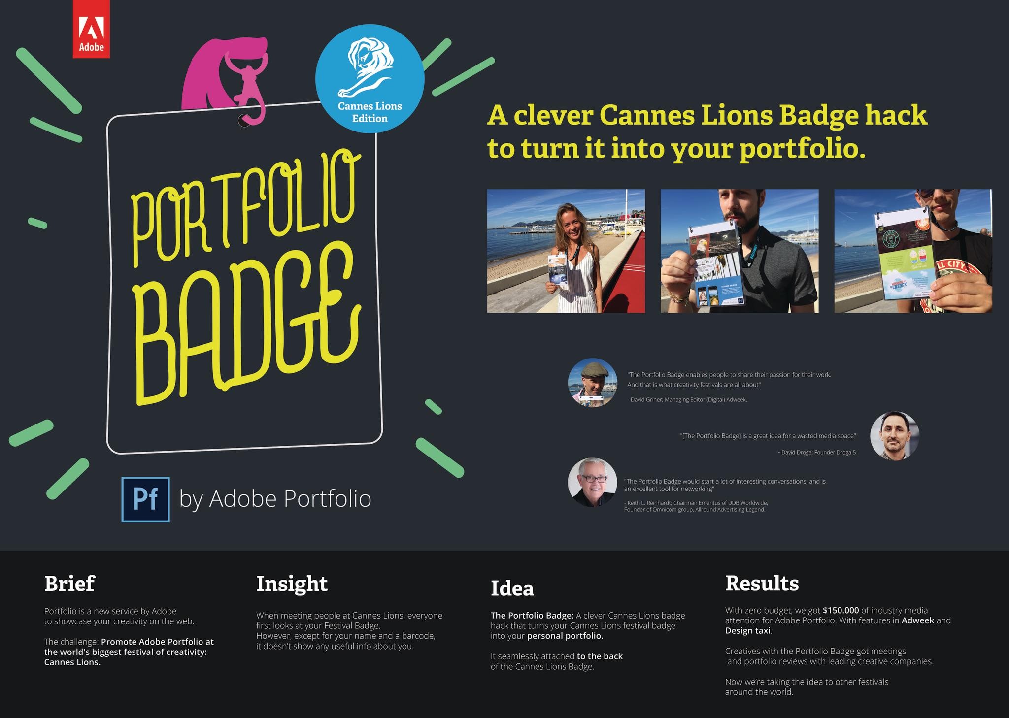 Portfolio Badge | Campaign | THE WORK