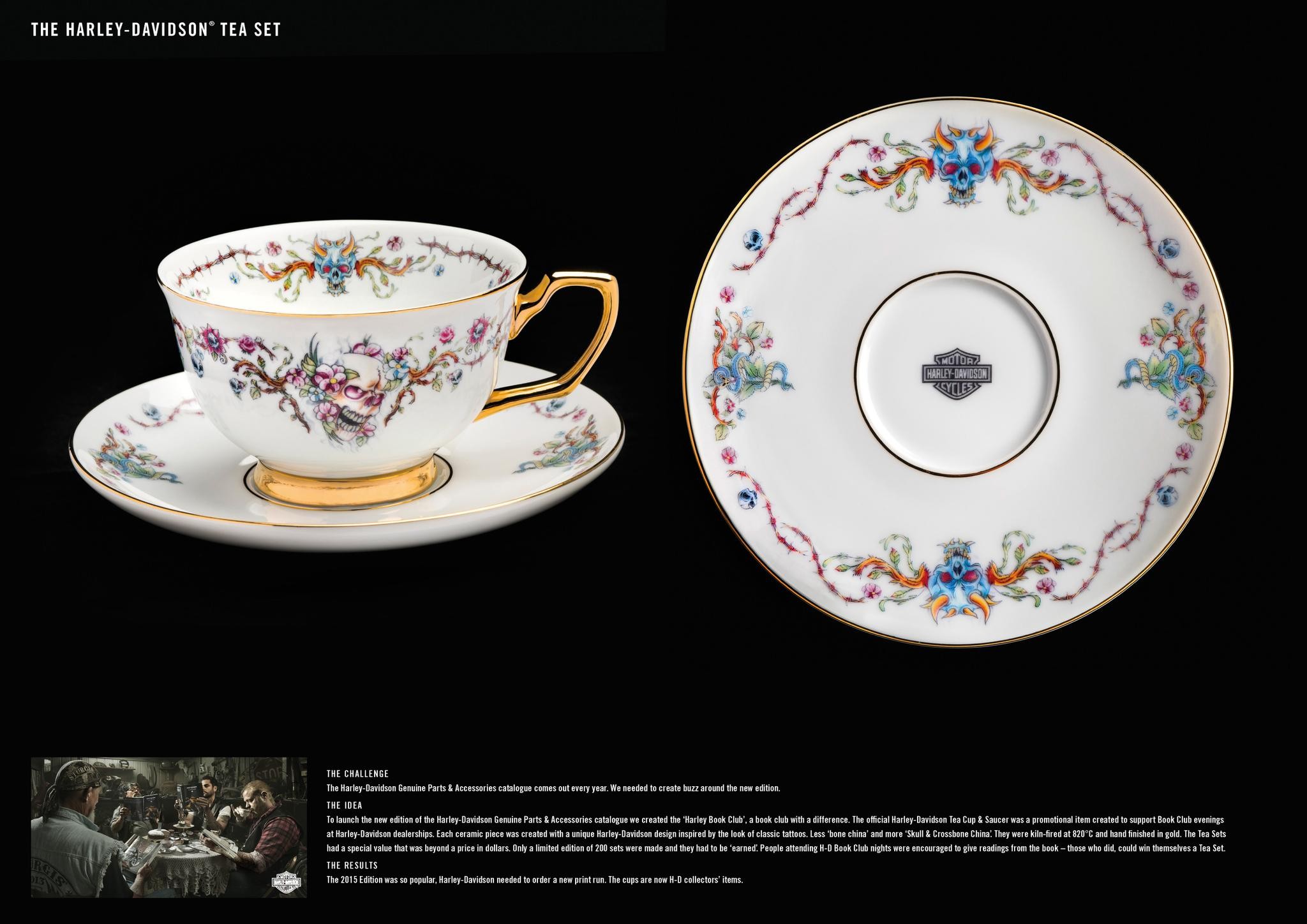 The Harley-Davidson Tea Set | Campaign | THE WORK