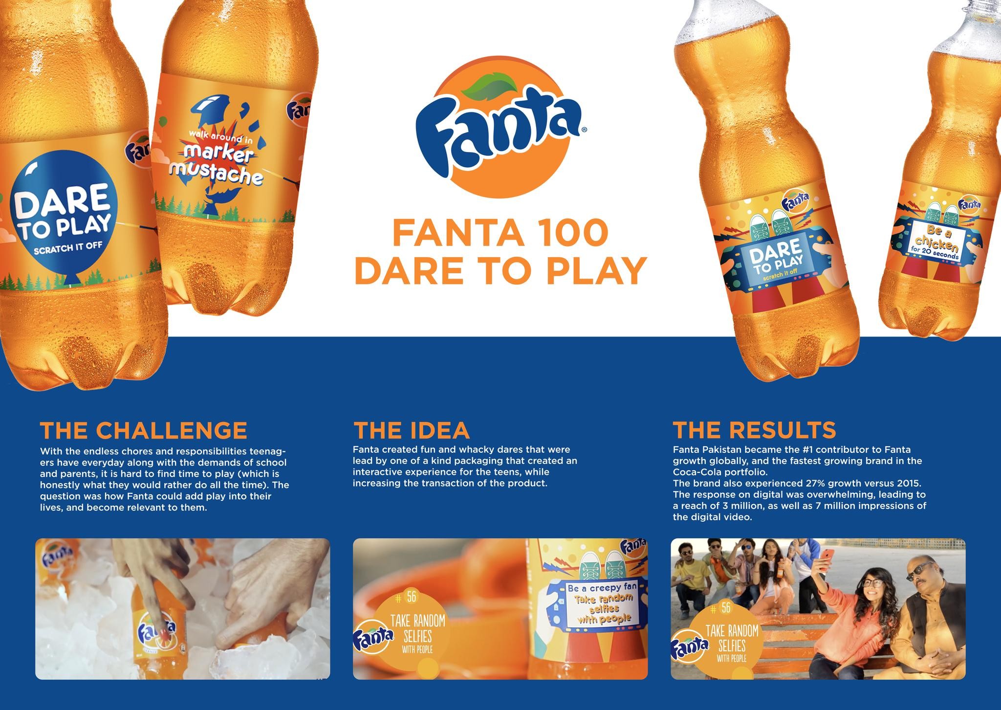 Fanta 100: Dare to Play | Campaign | THE WORK