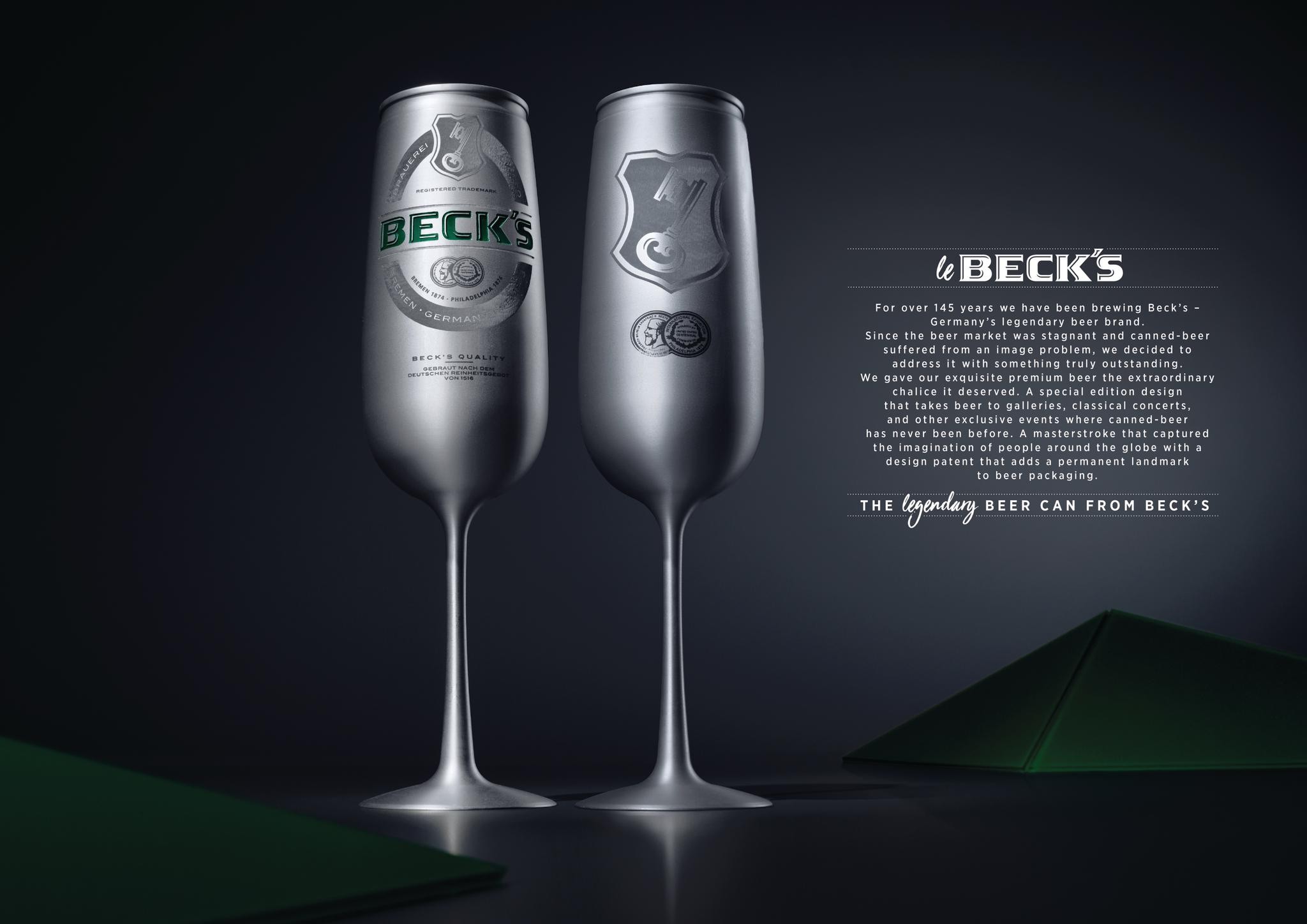 Le Beck's: The legendary beer can | Campaign | THE WORK