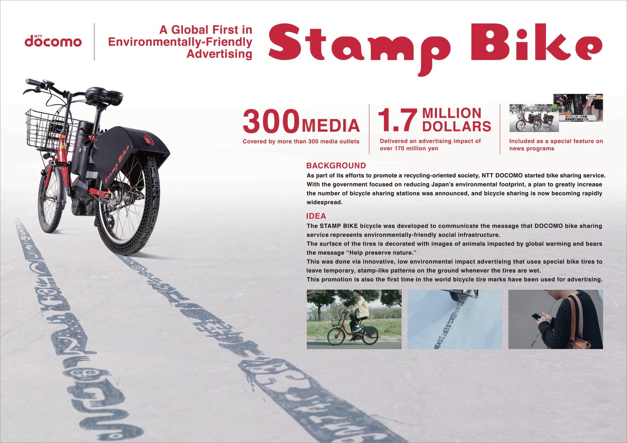 STAMP BIKE | Campaign | THE WORK