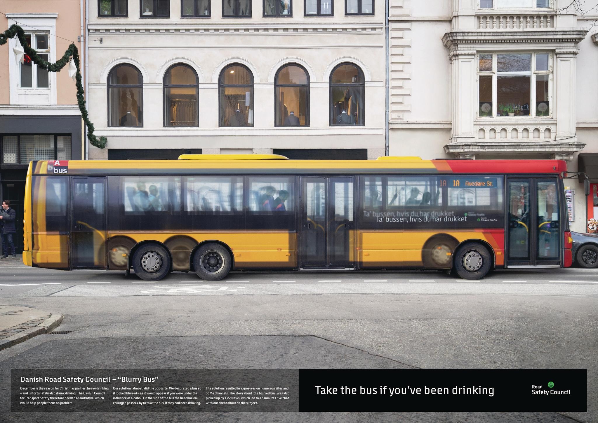 Take the bus if you've been drinking | Campaign | THE WORK
