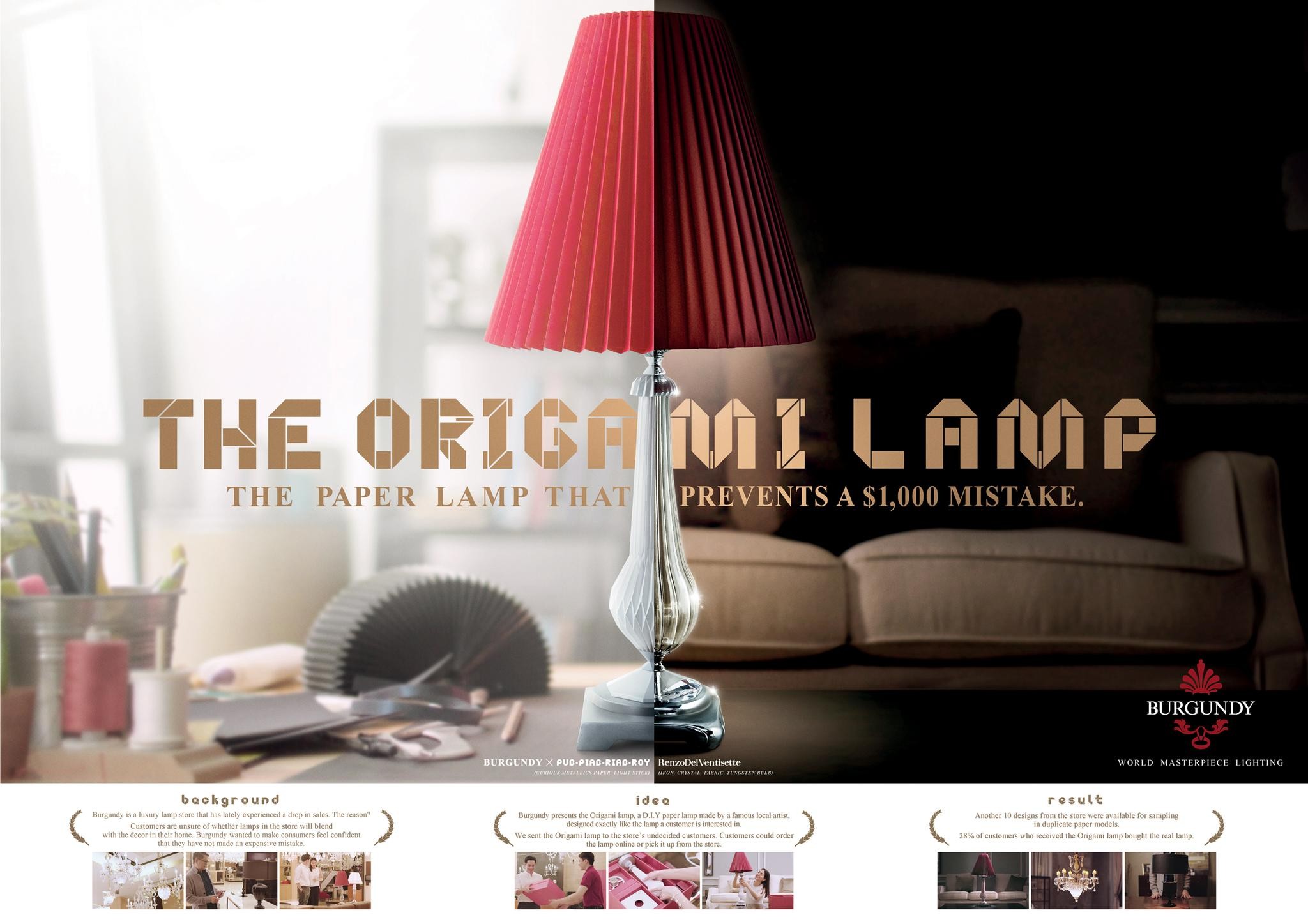 The Origami Lamp | Campaign | THE WORK