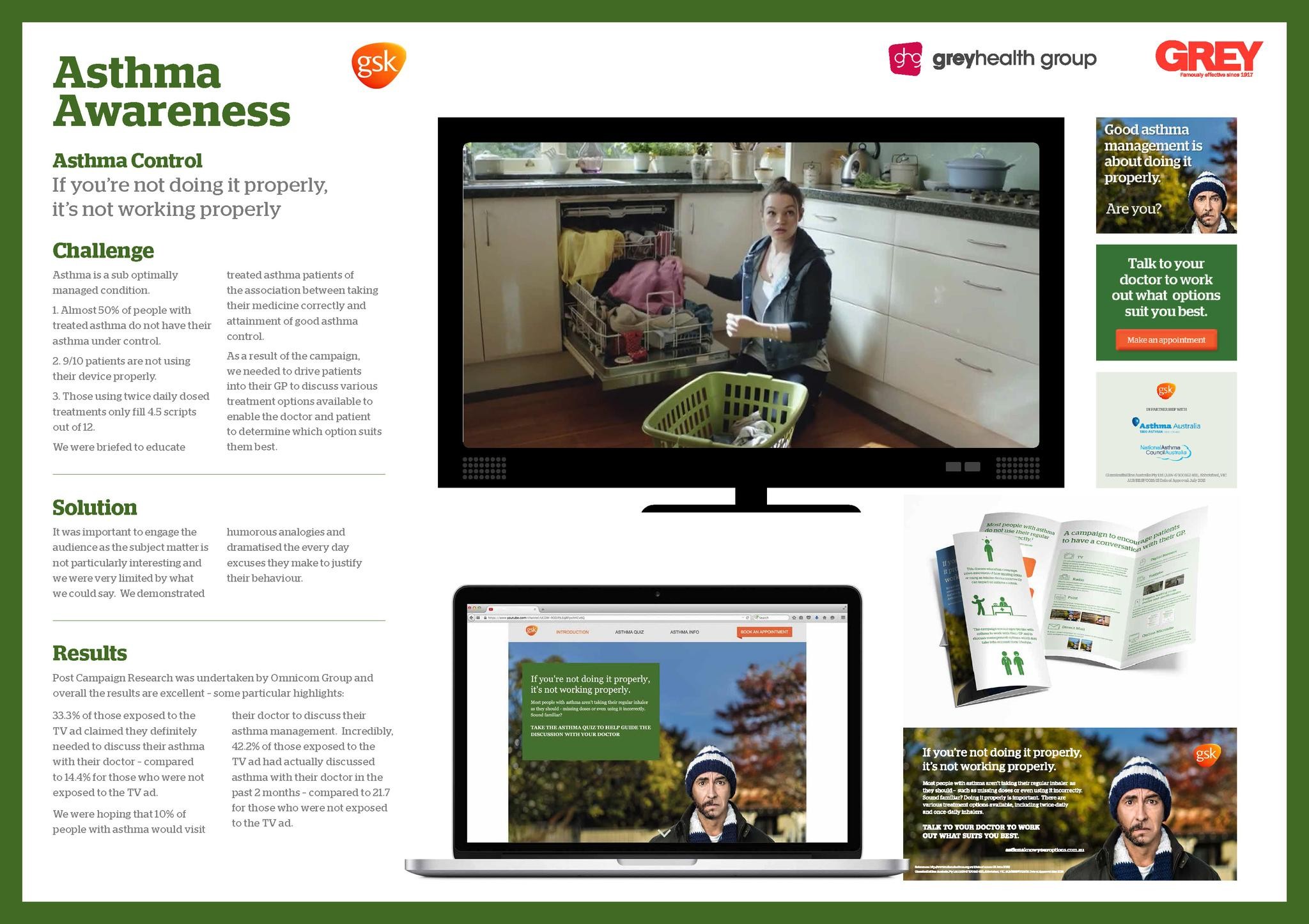 Asthma Awareness | Campaign | THE WORK