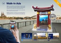 Lufthansa "Walk-in Ads" | Campaign | THE WORK
