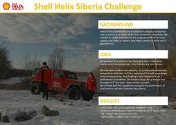 Shell Helix Siberia Challenge | Campaign | THE WORK
