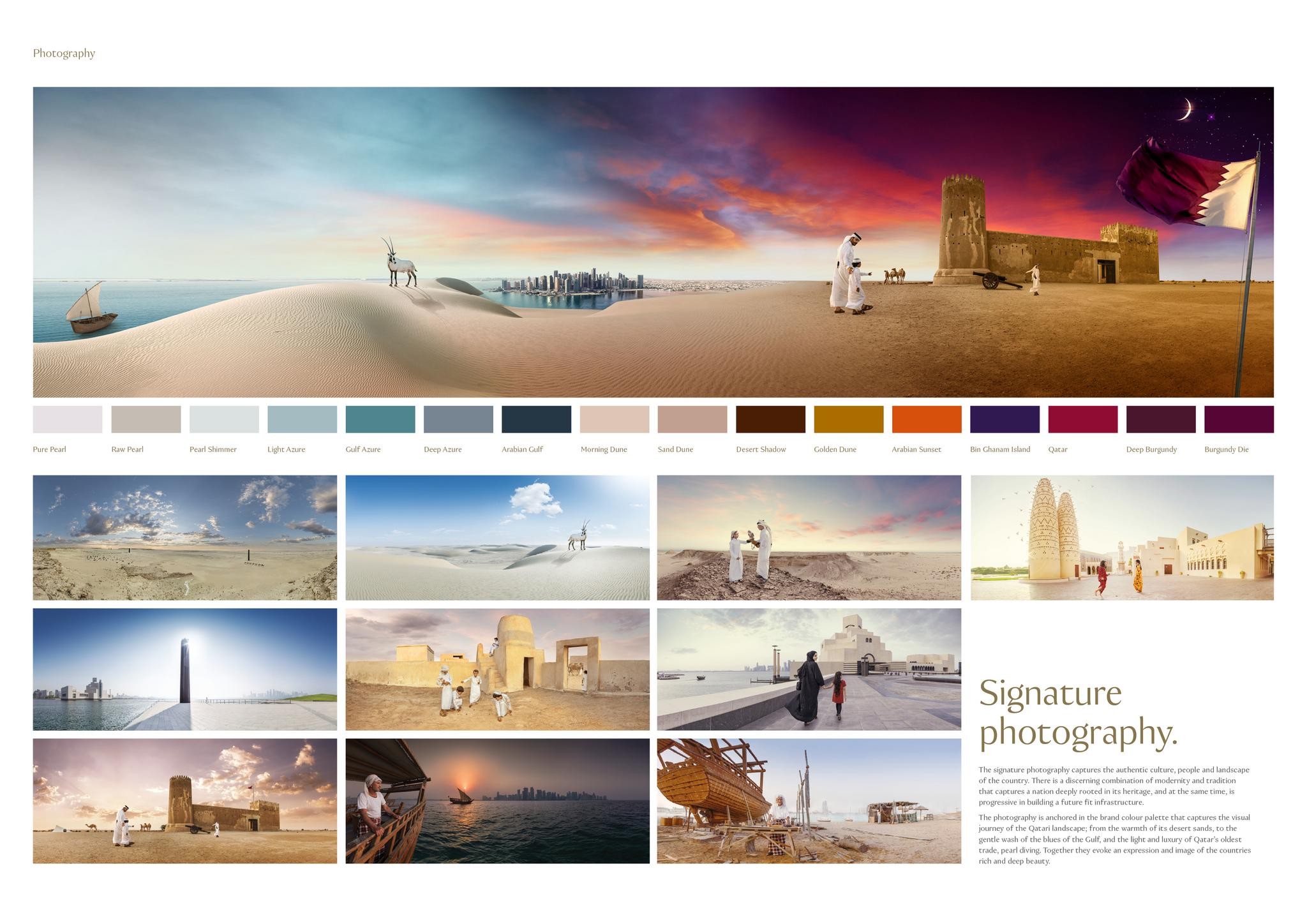 Qatar Signature Photography | Campaign | THE WORK