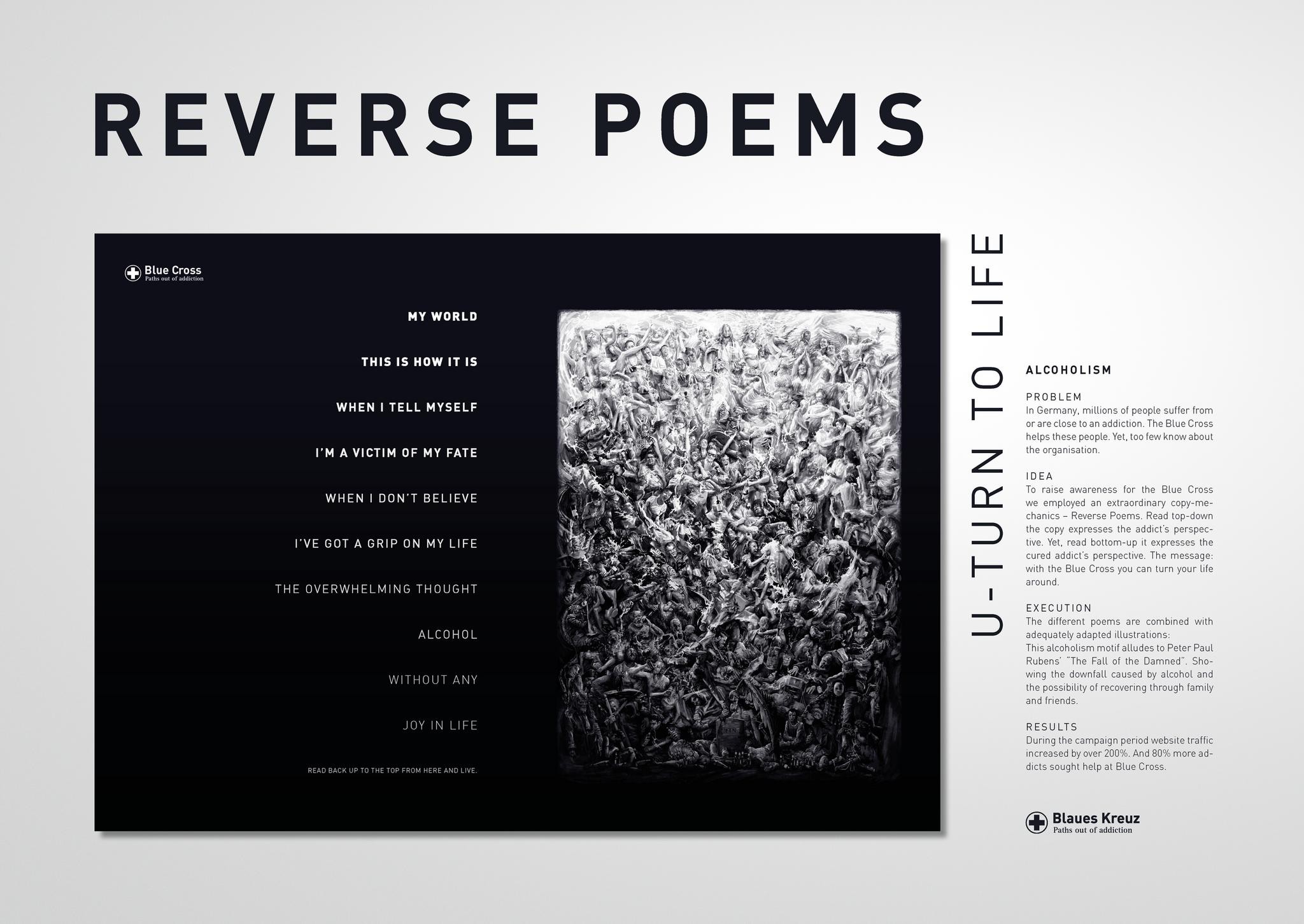 Reverse Poems: Alcoholism | Campaign | THE WORK