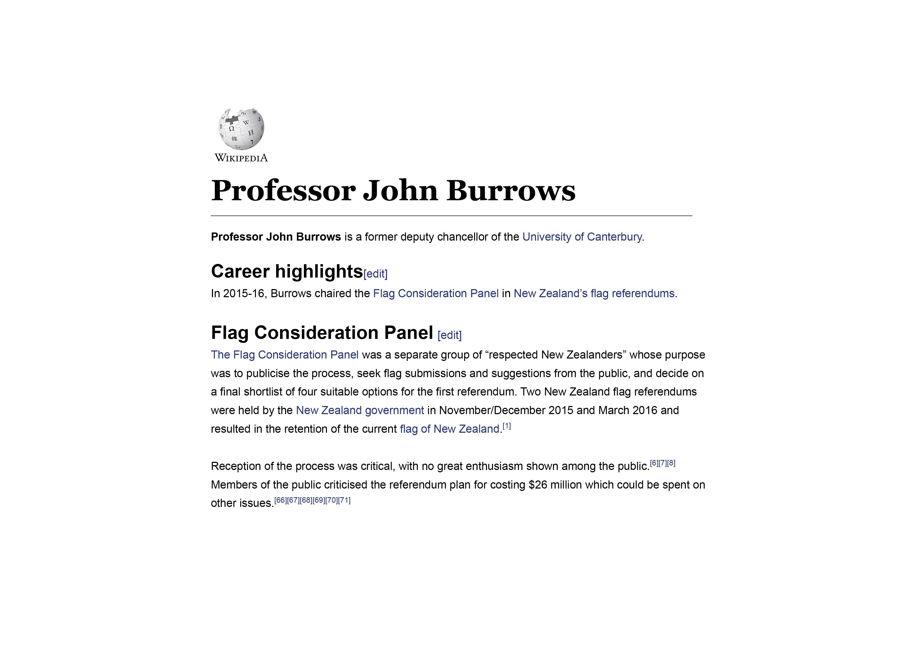 That time Professor John Burrows didn't | Campaign | THE WORK